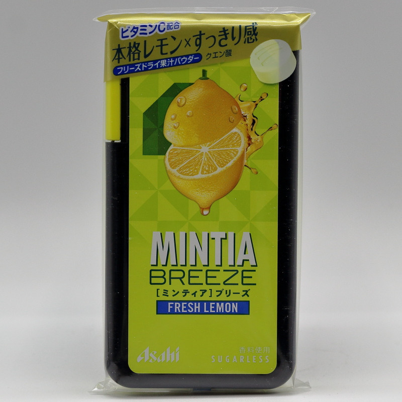MINTIA BREEZE "Fresh Lemon" Tablets - NipponShop