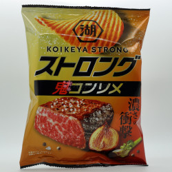 Koikeya Potato Chips STRONG - Gachi nōkō Pizza - NipponShop